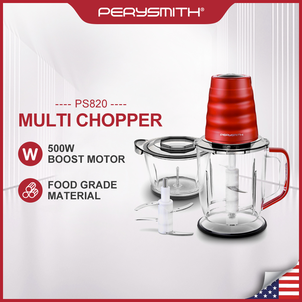 PerySmith Multi Chopper Blender PS820 2 in 1 Multi Function Convenient ...