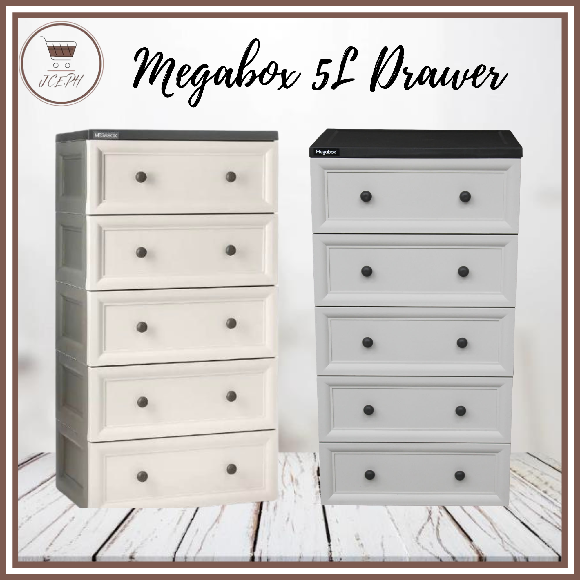 [PRE-ORDER] 5 LAYER MEGABOX DRAWER / MEGABOX ELEGANT DRAWER / 5L DRAWER ...