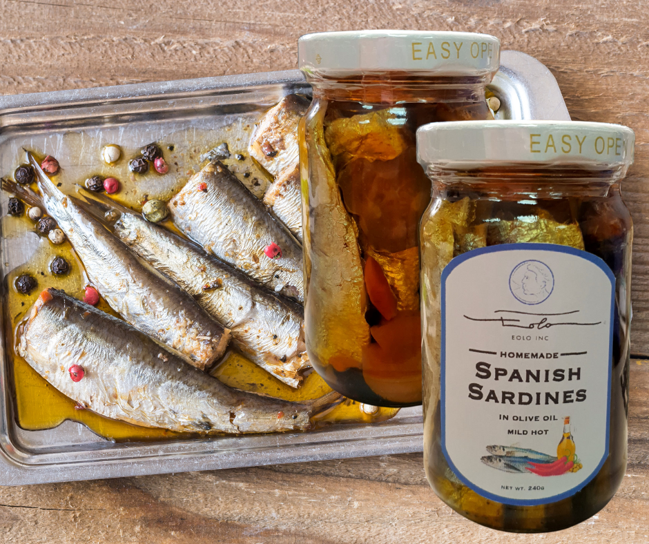 Eolo Gourmet Spanish Sardines in Olive Oil Mild Hot 240g | Lazada PH