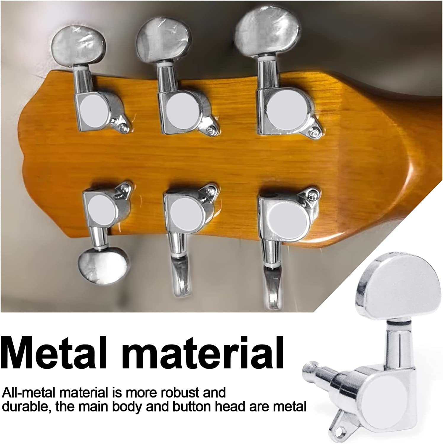 Acoustic Guitar String Button Semi-Closed String Direction Message ...