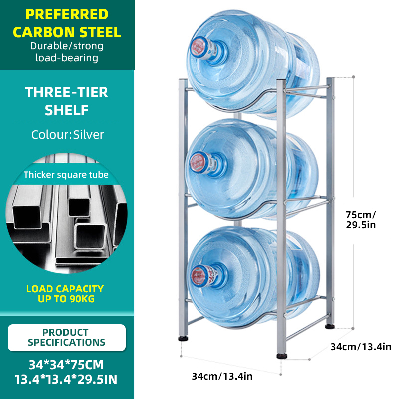 Water Dispenser Organizer Stand Bucket Dispenser Rack 3 Layer Container ...