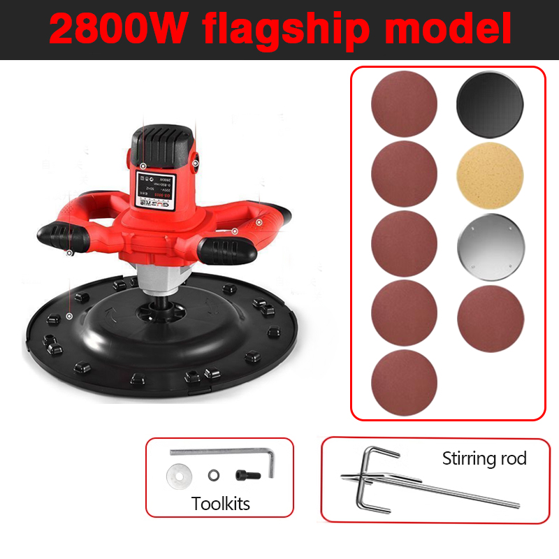 DEKES High-Quality Wall Electric PolishingMachine Putty Cement Mortar ...