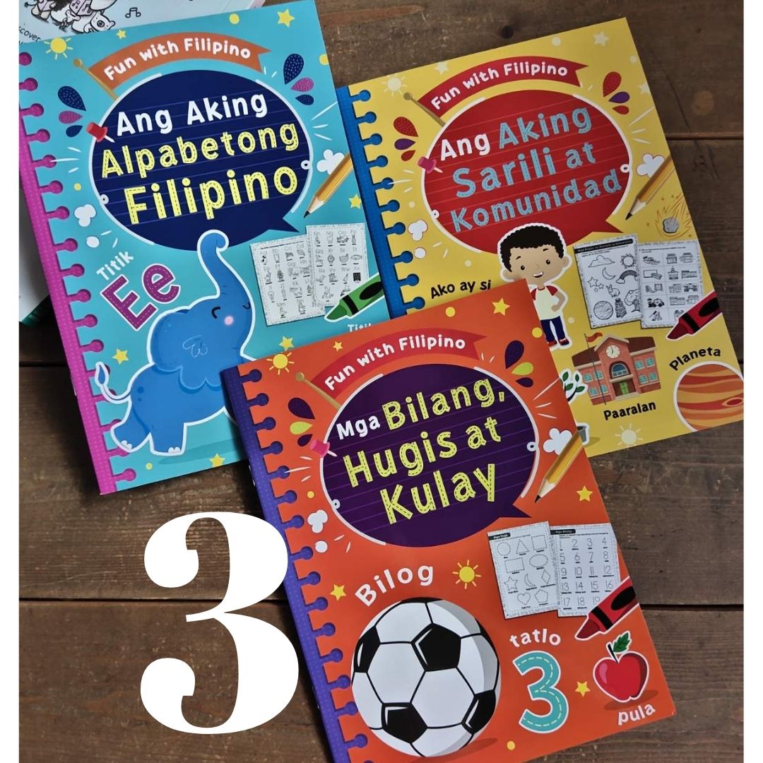 Php150 for 3 Fun With Filipino (3 books) workbooks brand new | Lazada PH