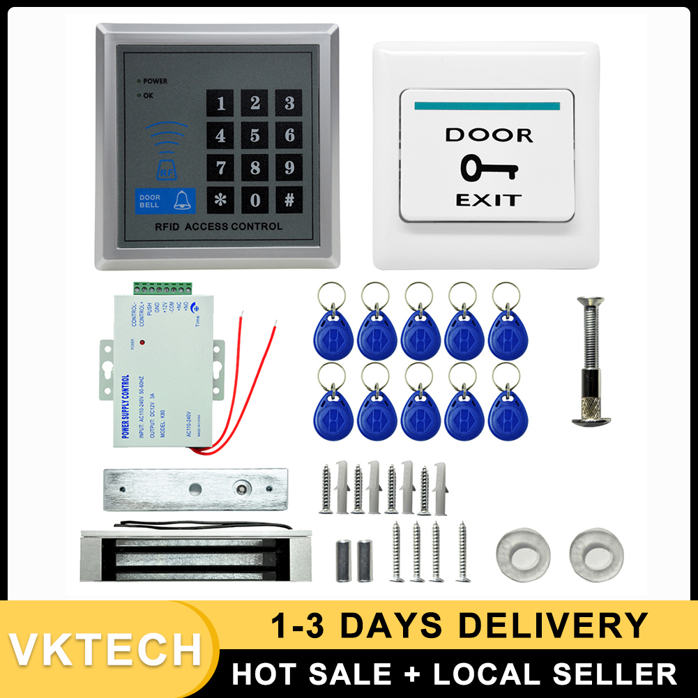 【Free Shipping】RFID Management Access Control Kits Security Electric ...