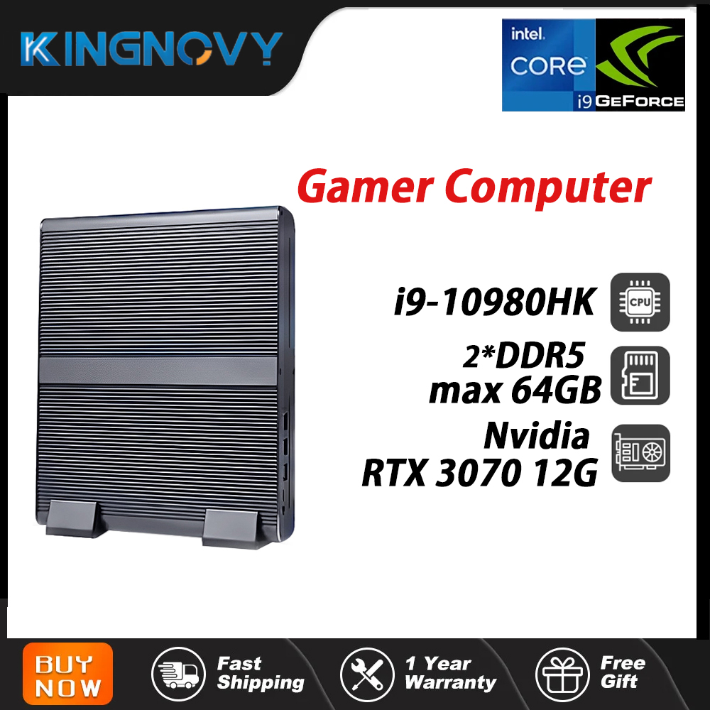 KING NOVY Gaming Mini PC Intel i7 12650H i9 10980HK NVIDIA RTX 3070 8G ...