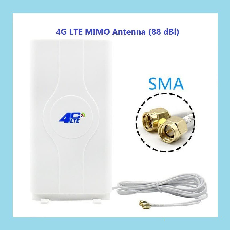 88dBi 4G LTE MIMO Antenna Booster for Globe at Home and PLDT Home with ...