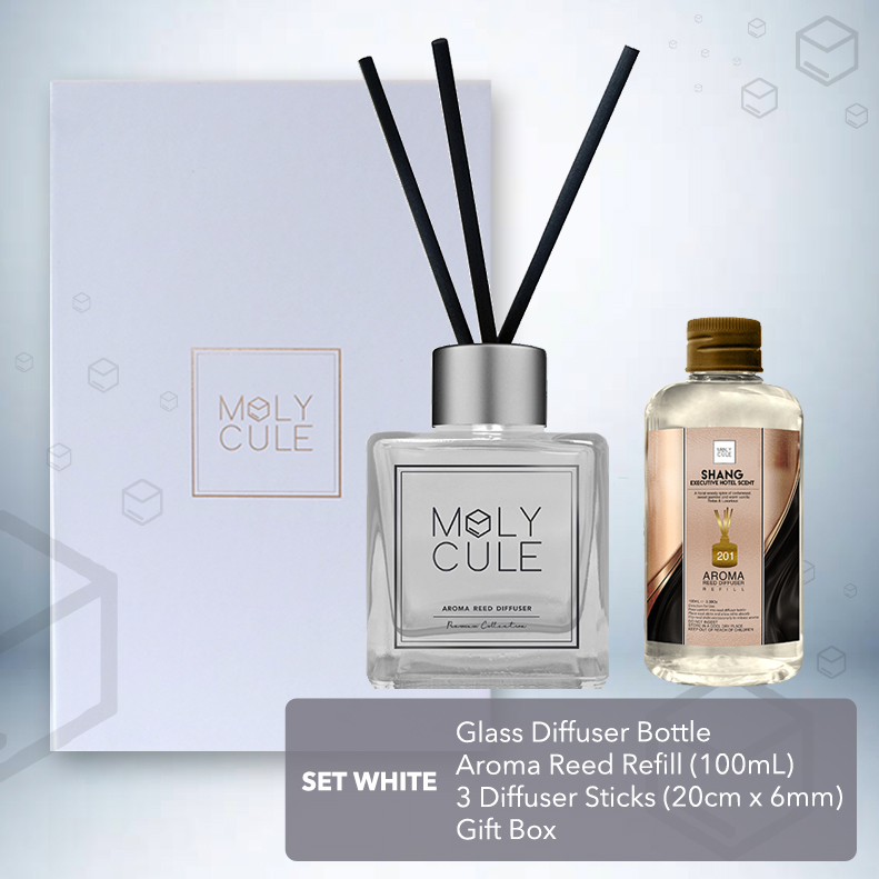 MOLYCULE Shang Aroma Reed Diffuser Oil Home Fragrance Hotel Scent ...