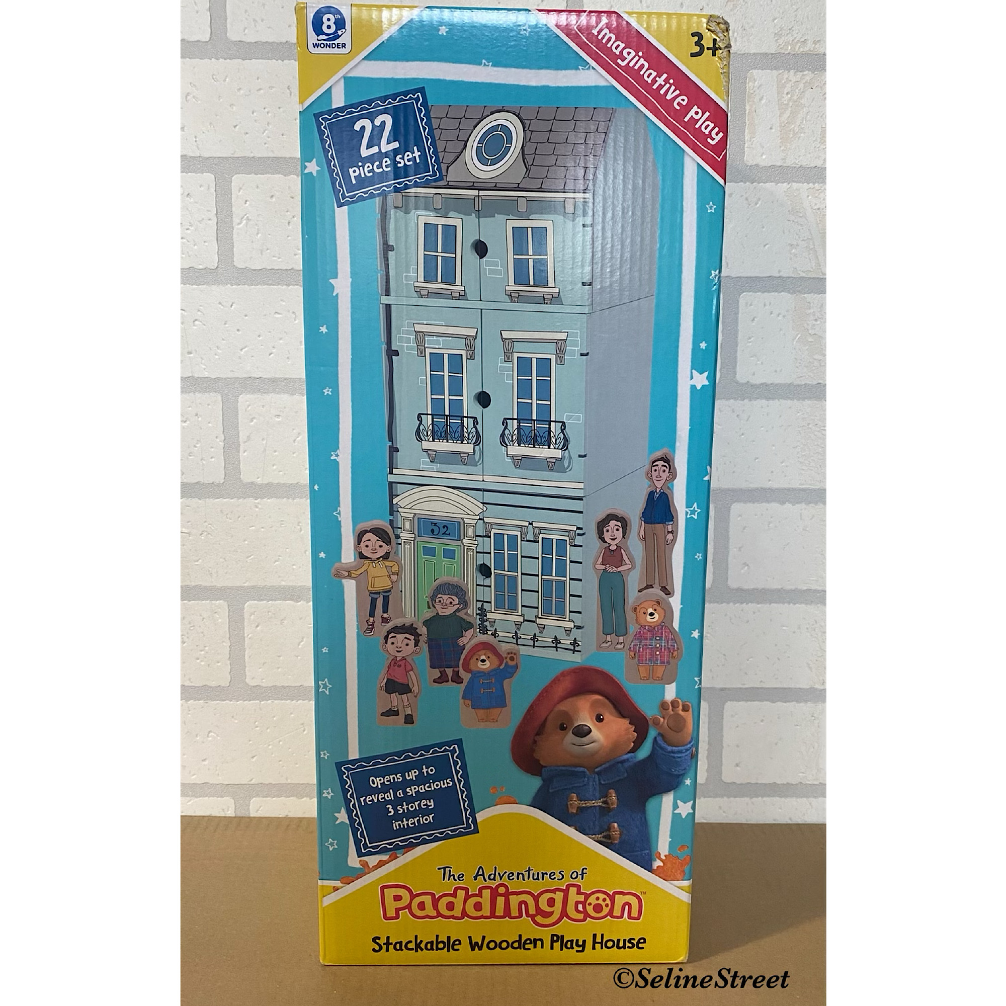 🇬🇧 Paddington Bear Wooden House Playset | Lazada PH