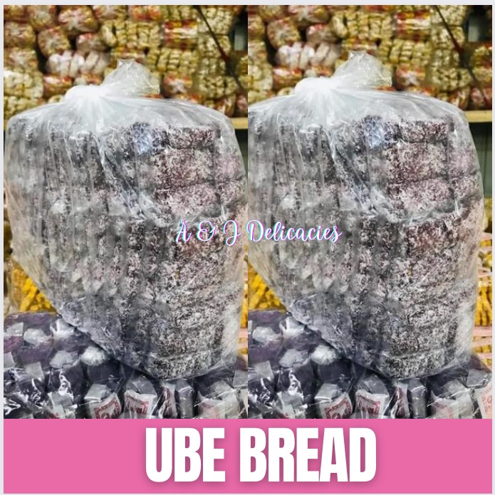 Special Freshly Ube Bread By Nagcarlan Laguna ( 6pcs Per Pack) Best ...