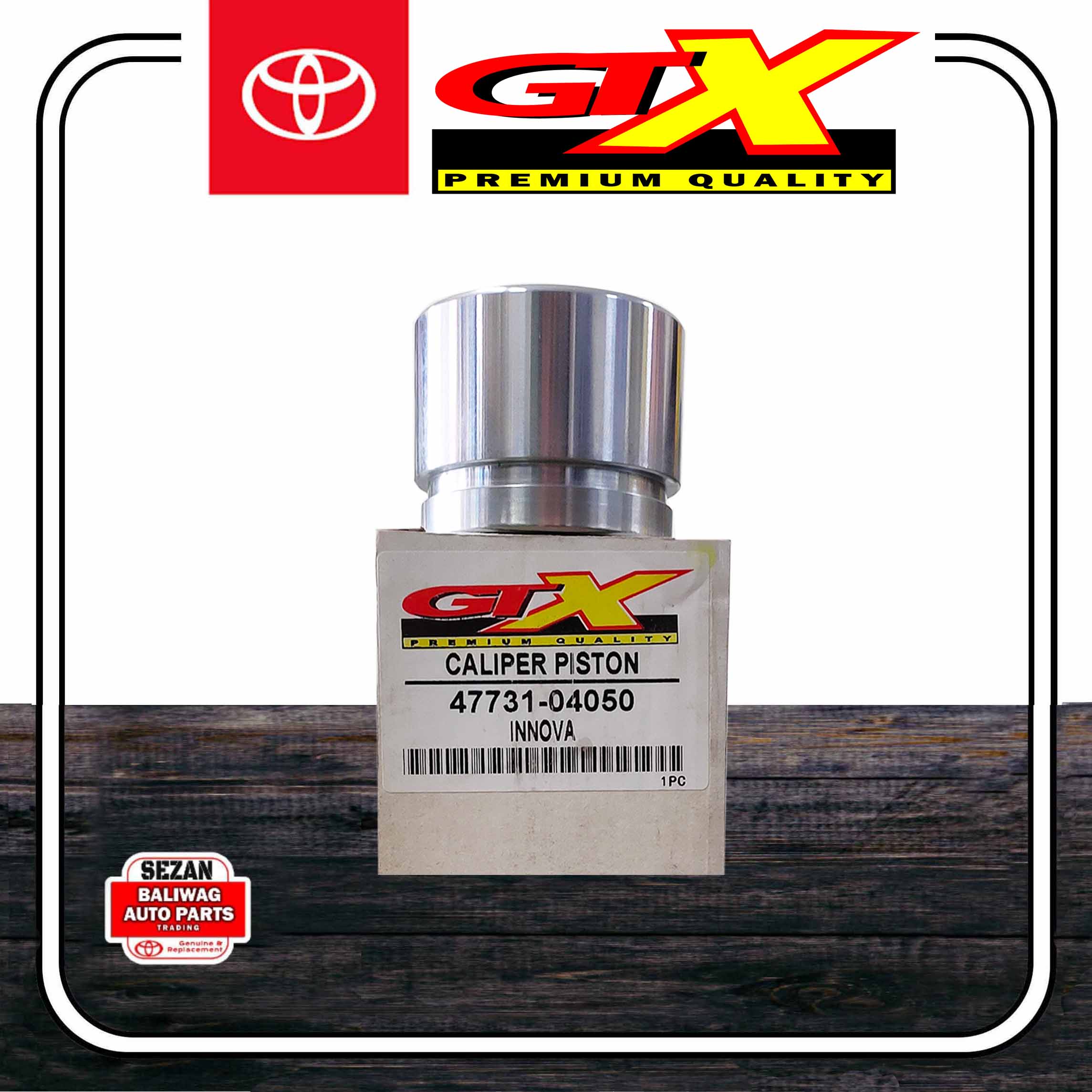 GTX TOYOTA INNOVA HILUX 2001-2016 FRONT DISC BRAKE PISTON / CALIPER ...