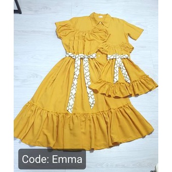 ☟FAMILY TERNO MATCHING OUTFIT DRESSPOLO TWINNING COUPLE MOTHER AND ...