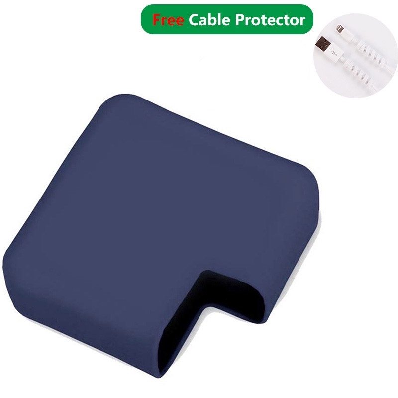 ☢ Silicone Charger Protective Case Cover 2021 for 2022 MacBook Air M2 ...