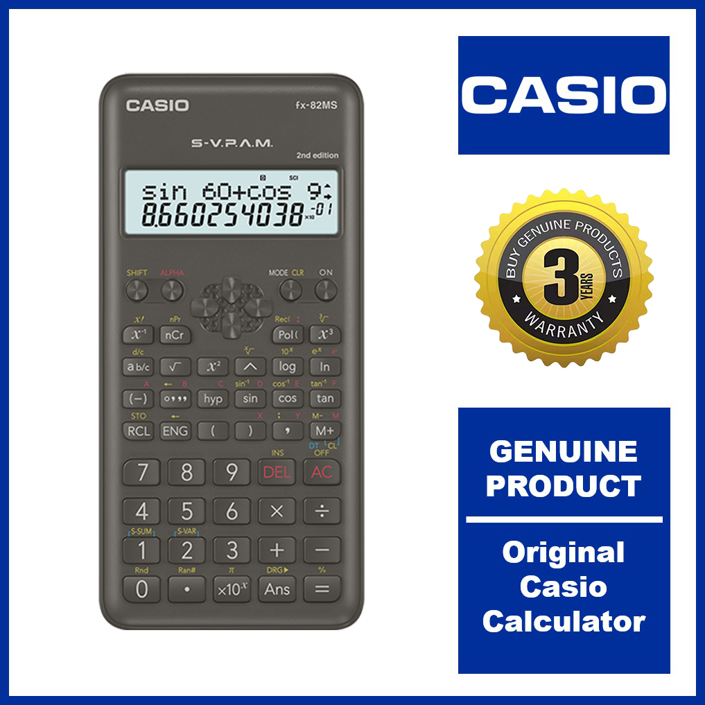 Scientific Calculator FX991 Series Casio Calculator Student Function ...