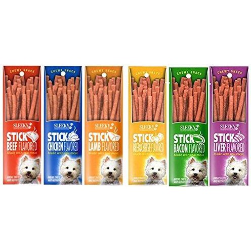 【Quick delivery from Manila】Sleeky Chewy Snack STICK STRAP 50grams Dog ...