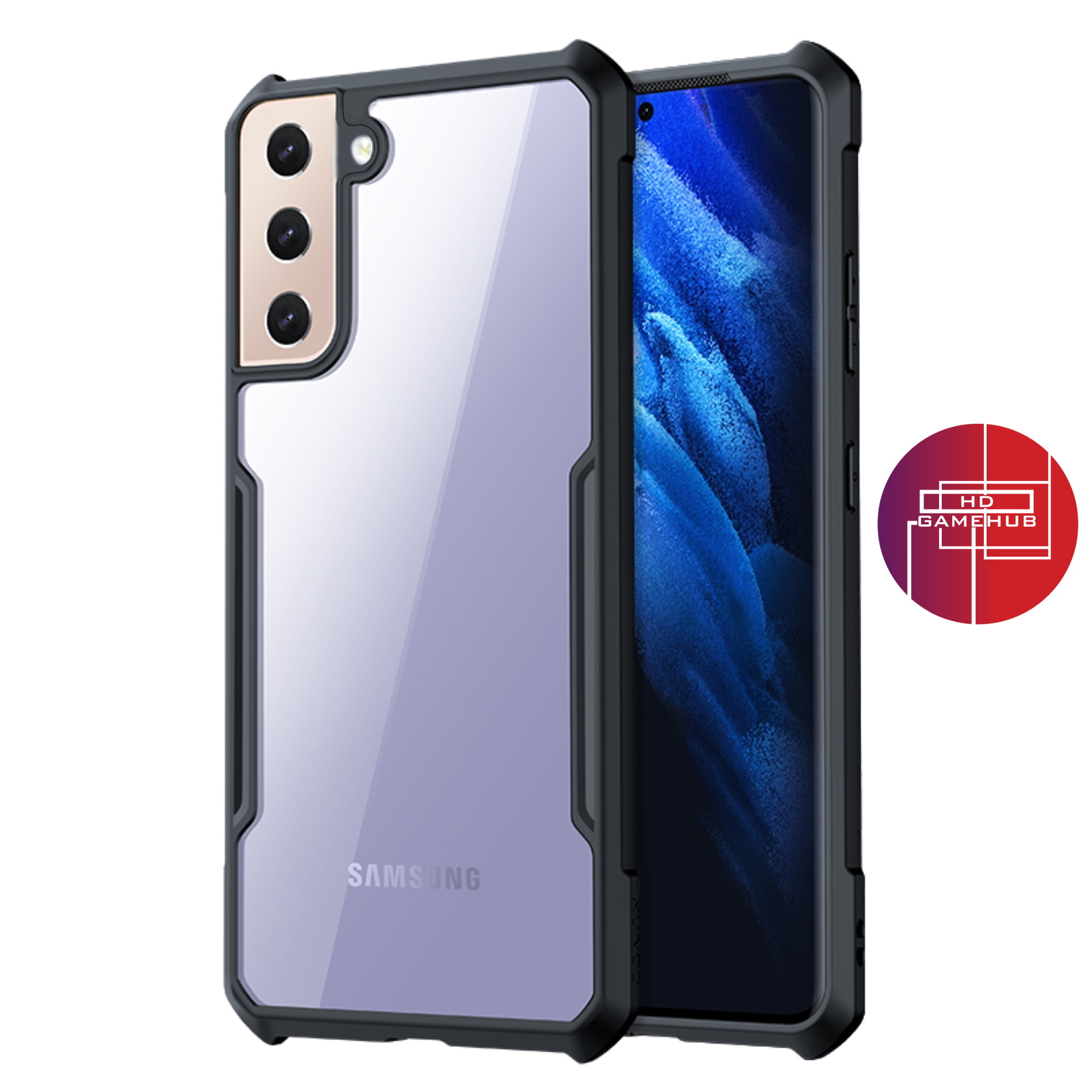 Samsung S22 Plus Beetle Armor Shockproof Case by XUNDD (Black) | Lazada PH