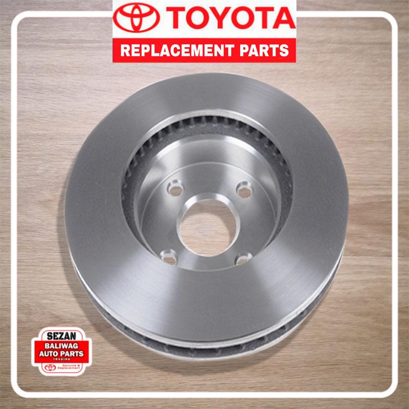 NIKKO JAPAN FRONT BRAKE DISC ROTOR TOYOTA COROLLA ALTIS 2004-2007 43512 ...