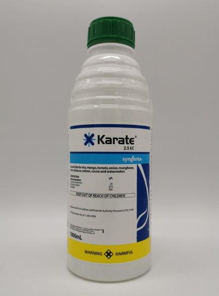 SYNGENTA KARATE lambda-cyhalothrin 2.5 EC INSECTICIDE 250ML | Lazada PH