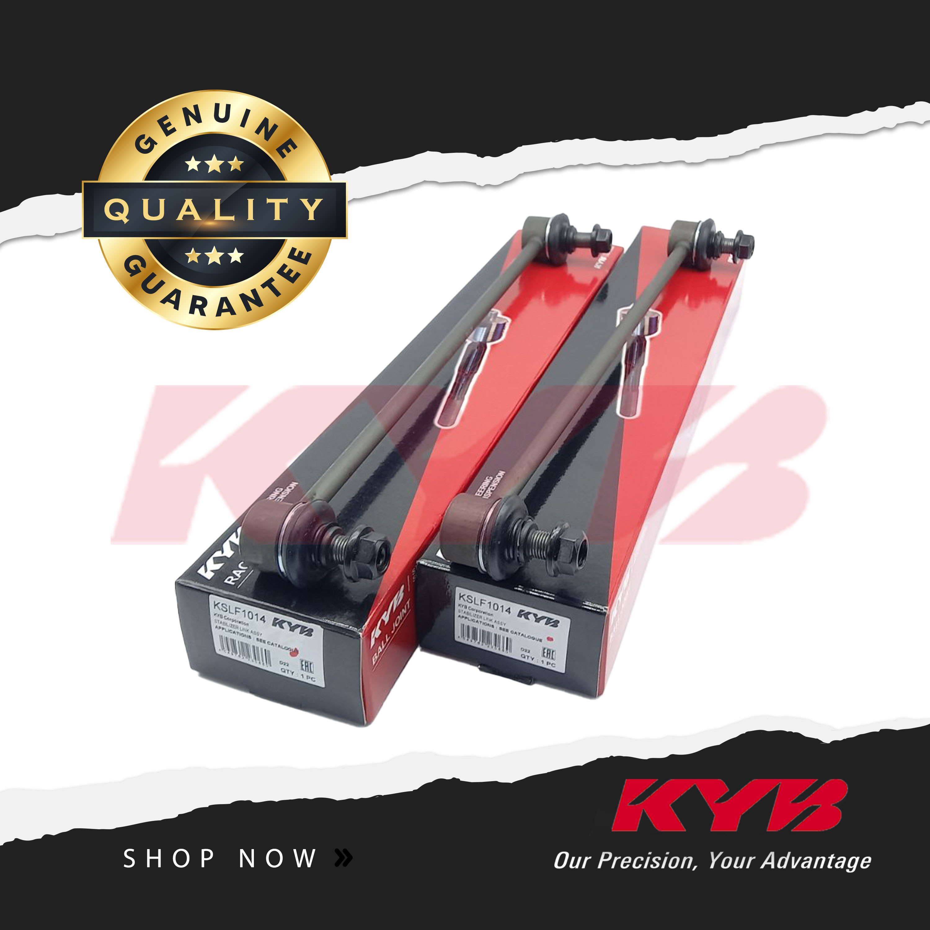 KYB KAYABA (2pcs) Stabilizer Link (Front Left & Right) for Toyota Vios ...