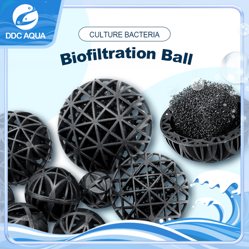 【DDC AQUA】Aquarium Bio Balls Black Biological Filter Media Black ...