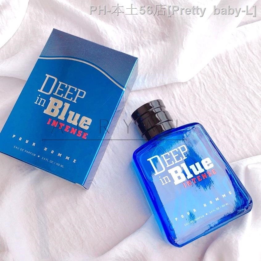 ♀ PERFUME 100ML DEEP IN BLUE INTENSE FOR MEN PERFUME | Lazada PH