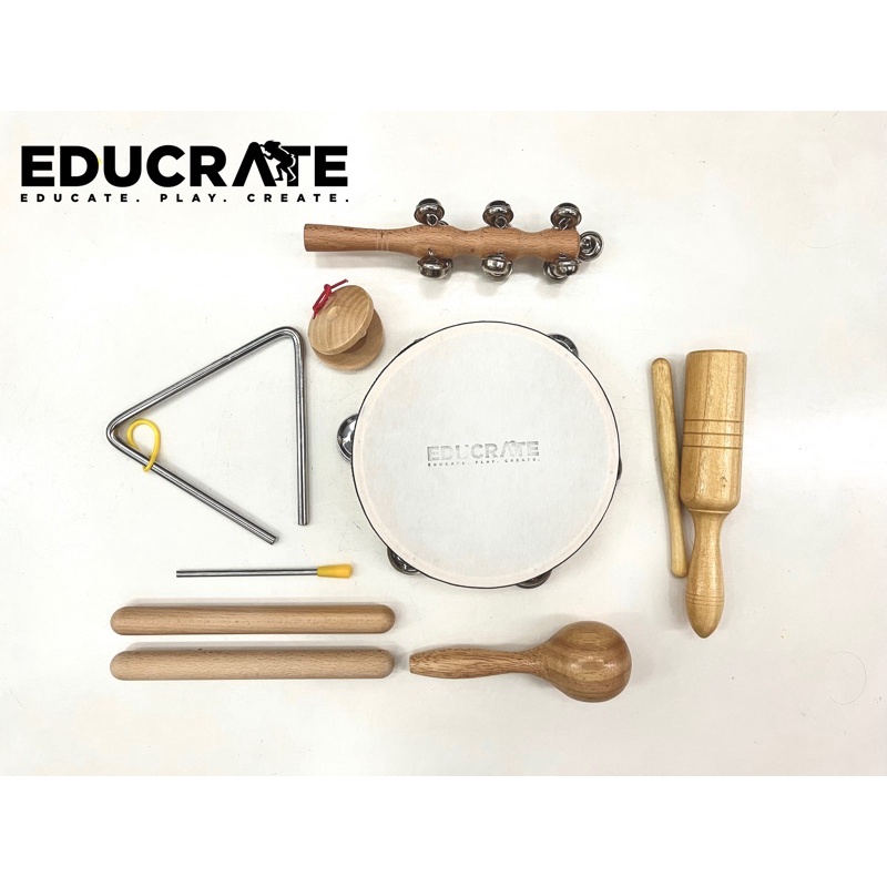 educratePH 7 in 1 percussion musical instrument for toddler tambourine ...