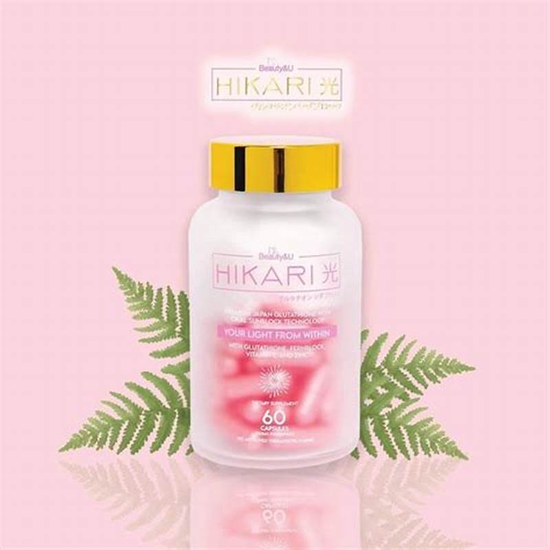 HIKARI Glutathione 60Capsules with Oral Sunblock Technology Premium ...