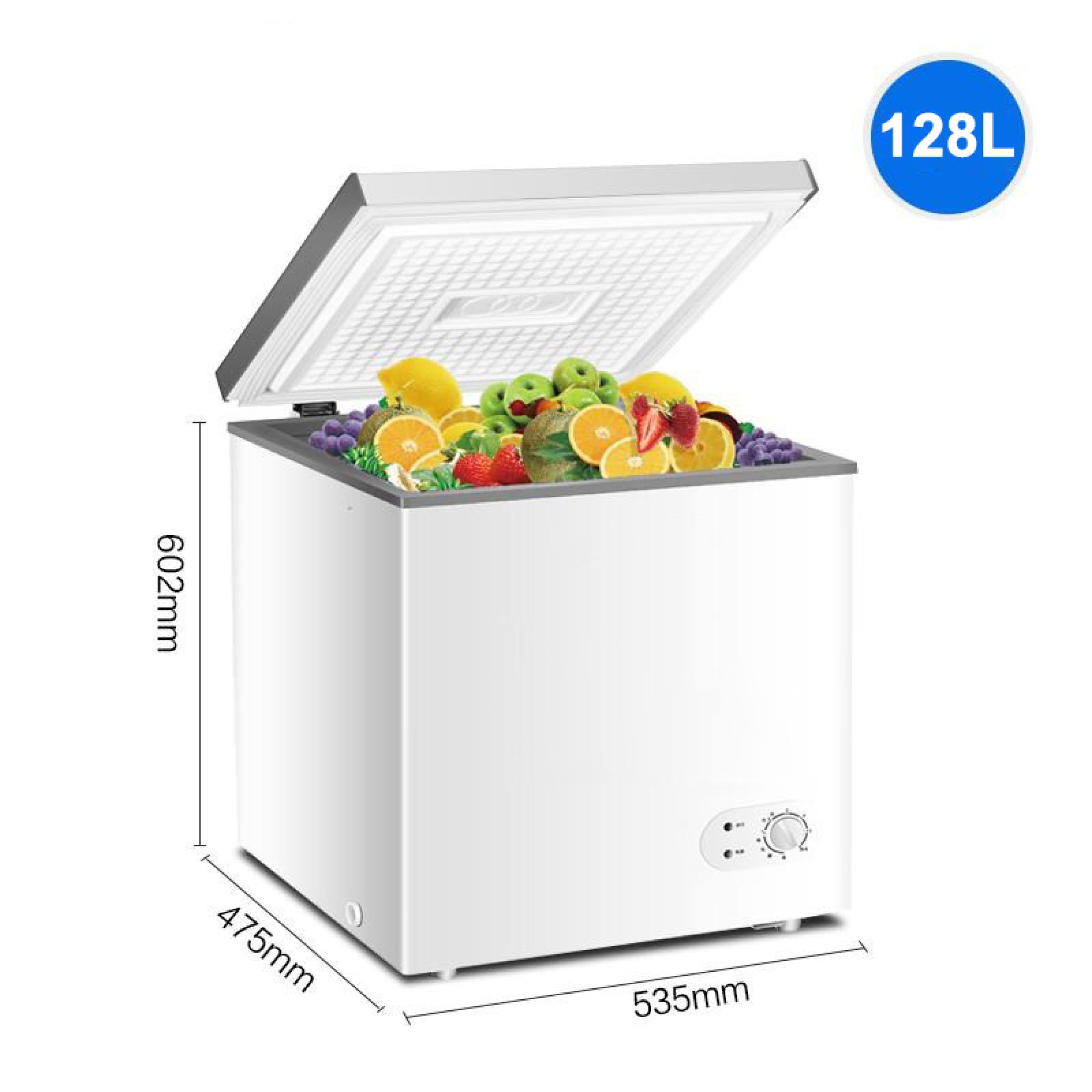 Freezer freezer energy-saving dual-temperature freezer fresh ...