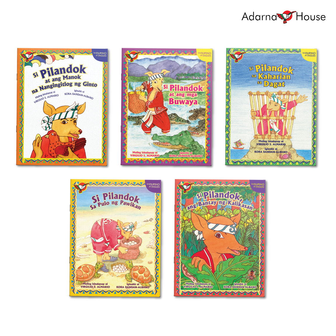 Pilandok Adventure Series Picture Book Bundle - for Grade 2, Bilingual ...