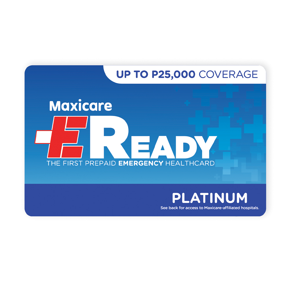 Maxicare EReady Platinum Prepaid Health Card HMO Emergency | Lazada PH