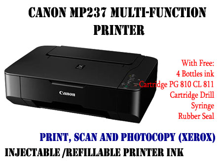 CANON MP237 MULTI FUNCTION PRINTER | Lazada PH