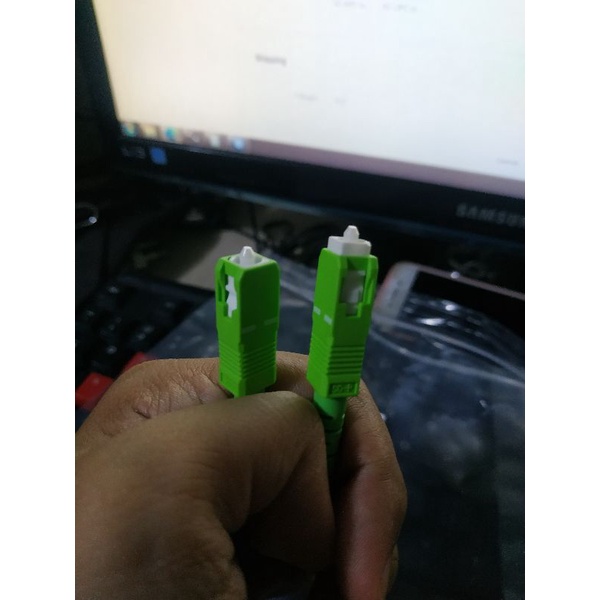 【Ready Stock】 ARMORED Converge PLDT Fiber Optic Patch CordCable 5 ...