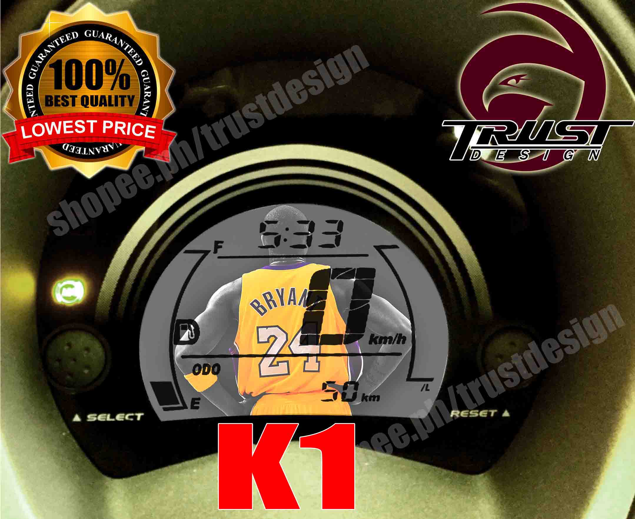 kobe Bryant Nmax V1 Gauge Protector Transparent | Lazada PH