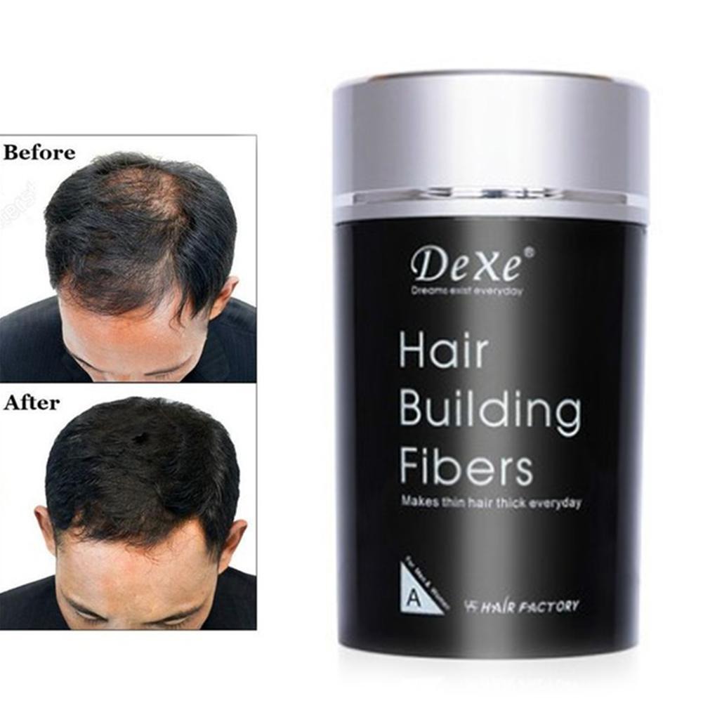 Dexe Hair Building Fibers,Sky-shop Hair Re-growth Powder Keratin Hair ...