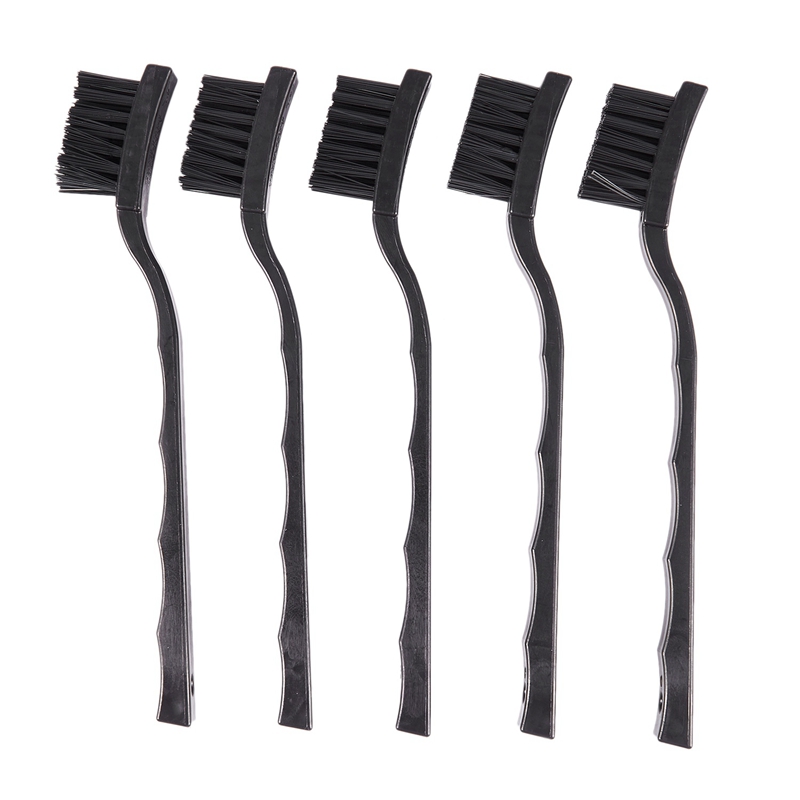 10 Pcs Black Non Slip Handle PCB Rework ESD Anti Static Dust Brush 17cm ...