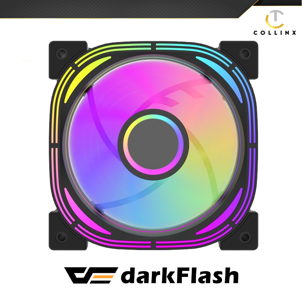 DarkFlash Infinity 24 RGB Case Fans | 800-1200 RPM Fan Speed | Multiple ...