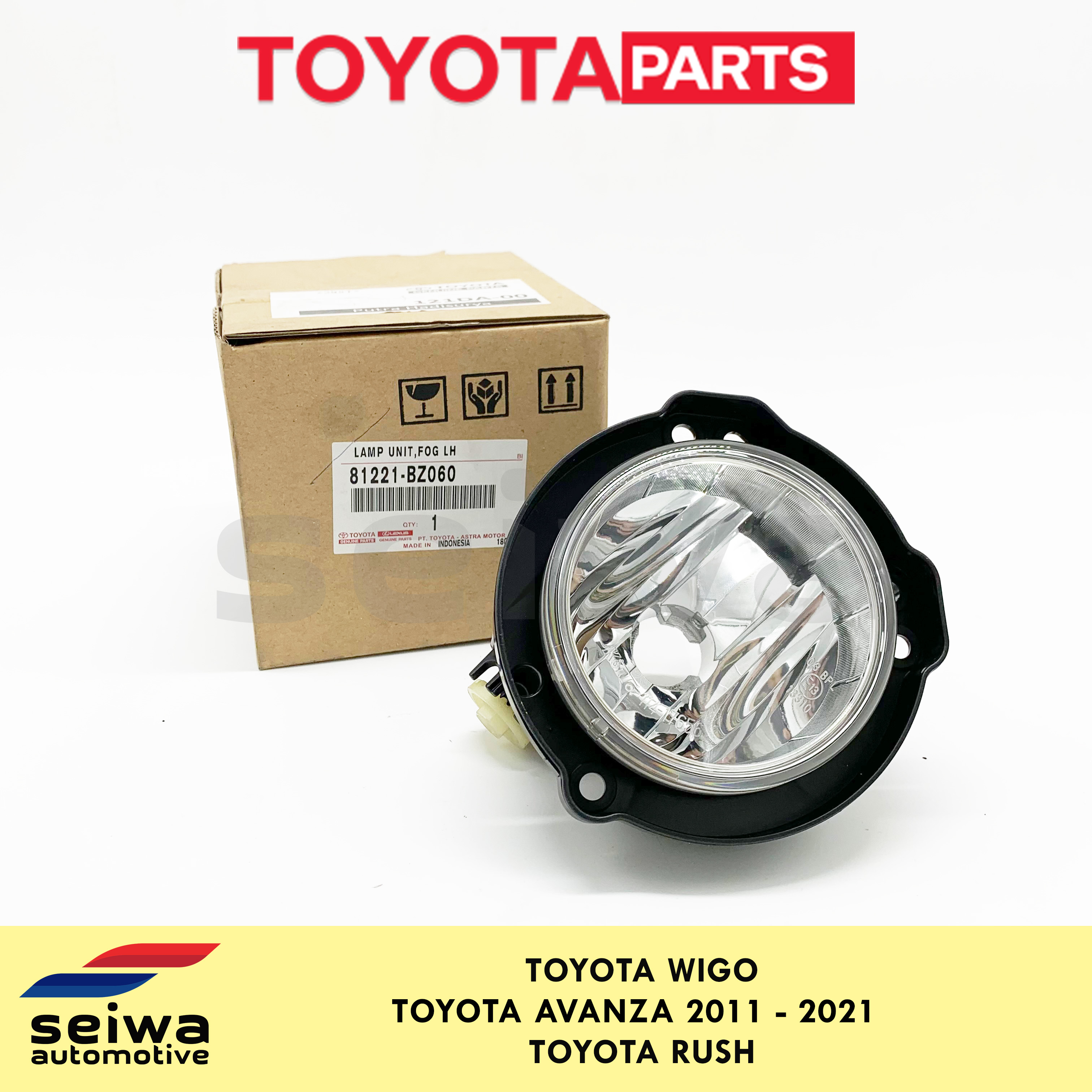 [2011 - 2021] Toyota Avanza Fog Lamp LH - Toyota Wigo Fog Lamp LH ...