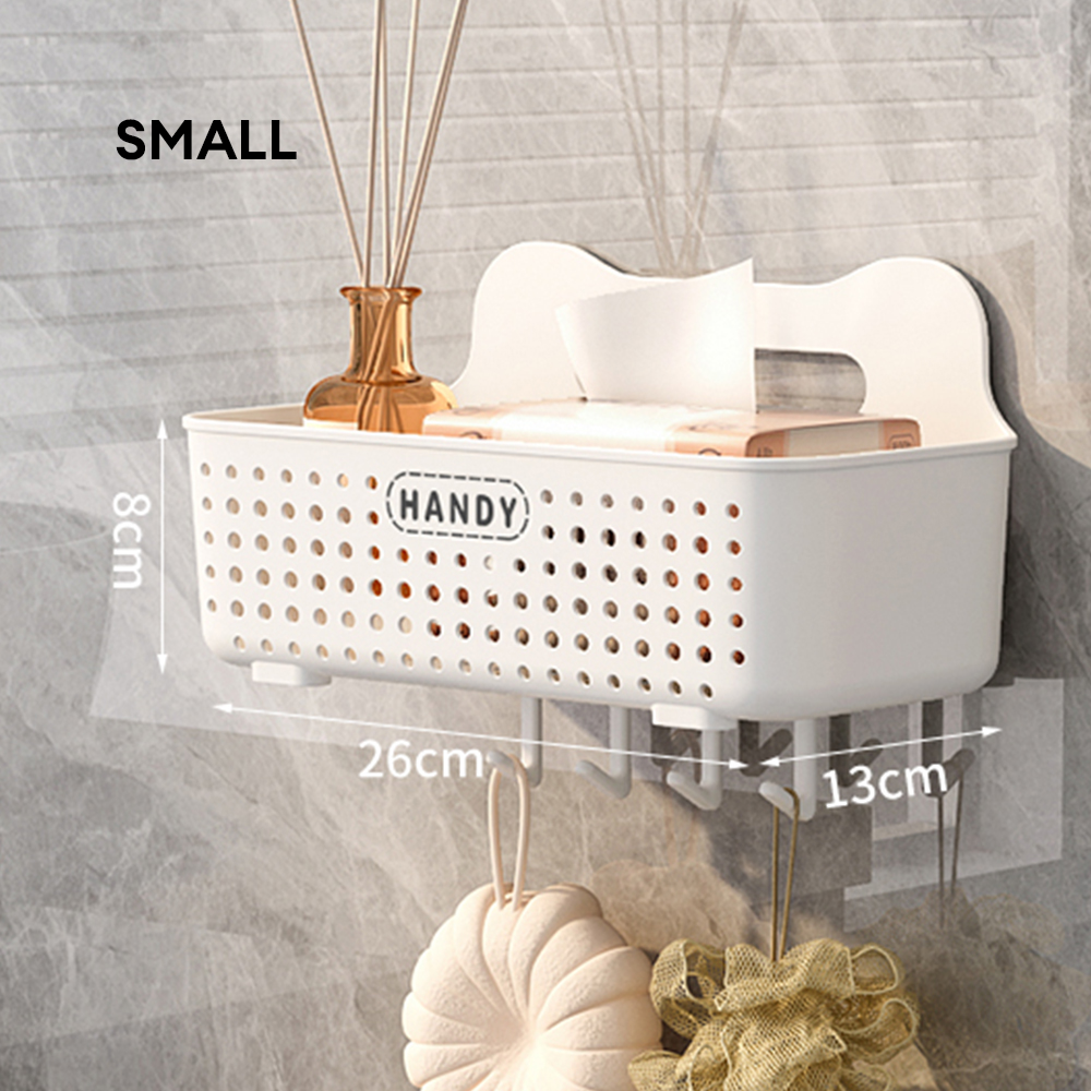 Locaupin Wall Mounted Spice Rack Organizer Kitchen Mesh Storage ...