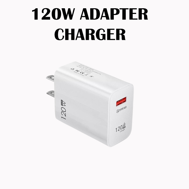 Portable 120W USB Type Adapter High Quality Charger | Lazada PH