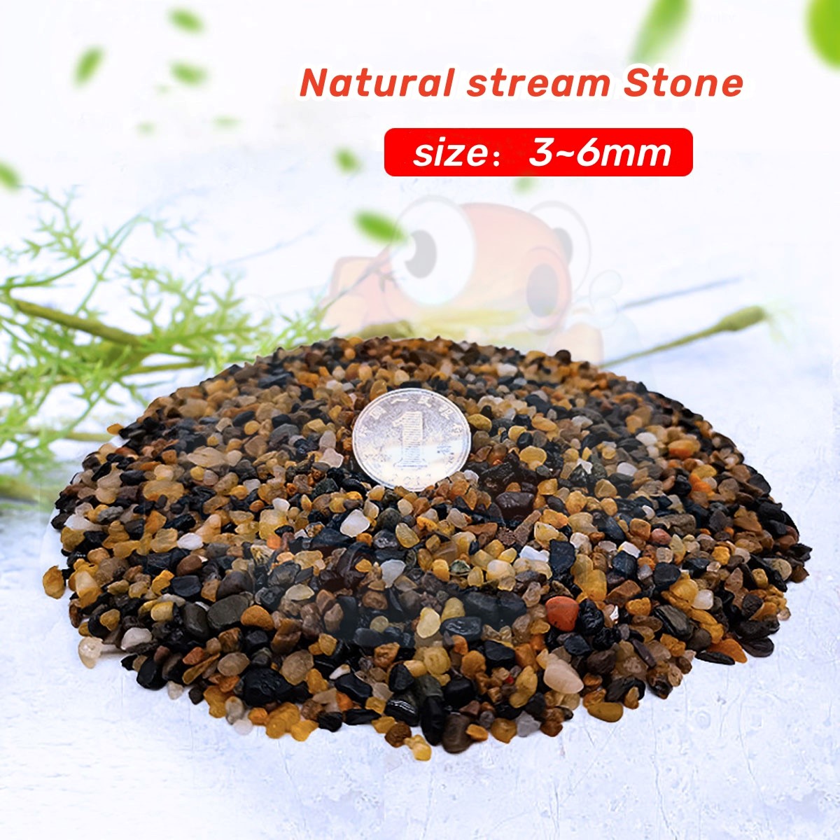 Aquarium Assorted Mindoro Pebbles River Stone Stream Stone Fish Tank ...