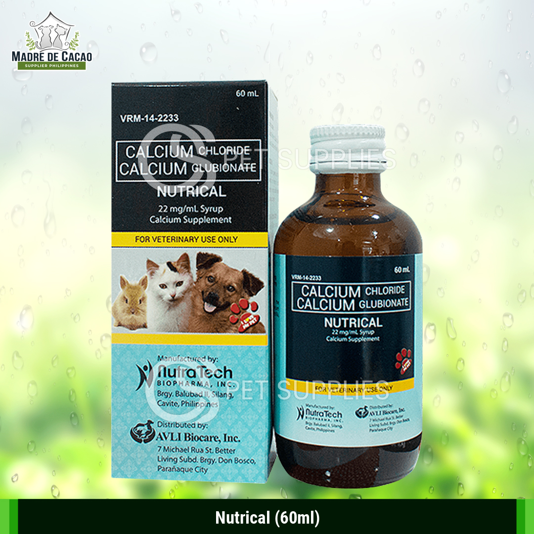 Nutrical Syrup Calcium Supplement For Dogs, Cats, Rabbits, Chinchilla ...