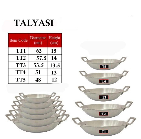 High Quality Aluminum Talyasi and Kawa Double handle | Lazada PH