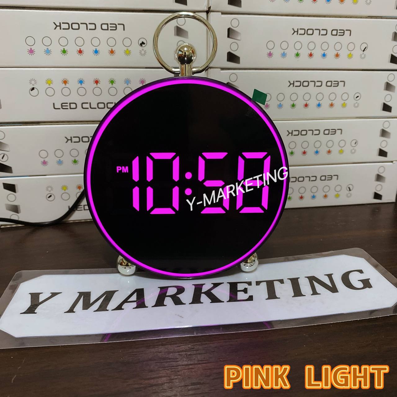 (825) Portable Led Digital Alarm Clock Display Stand Clock | Lazada PH