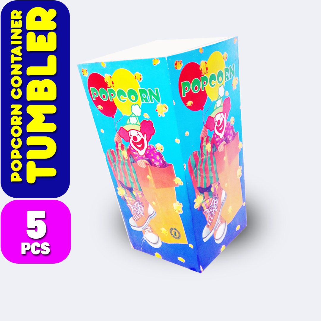 POPPEROO 5 pcs Popcorn Container - Tumbler Size | Lazada PH