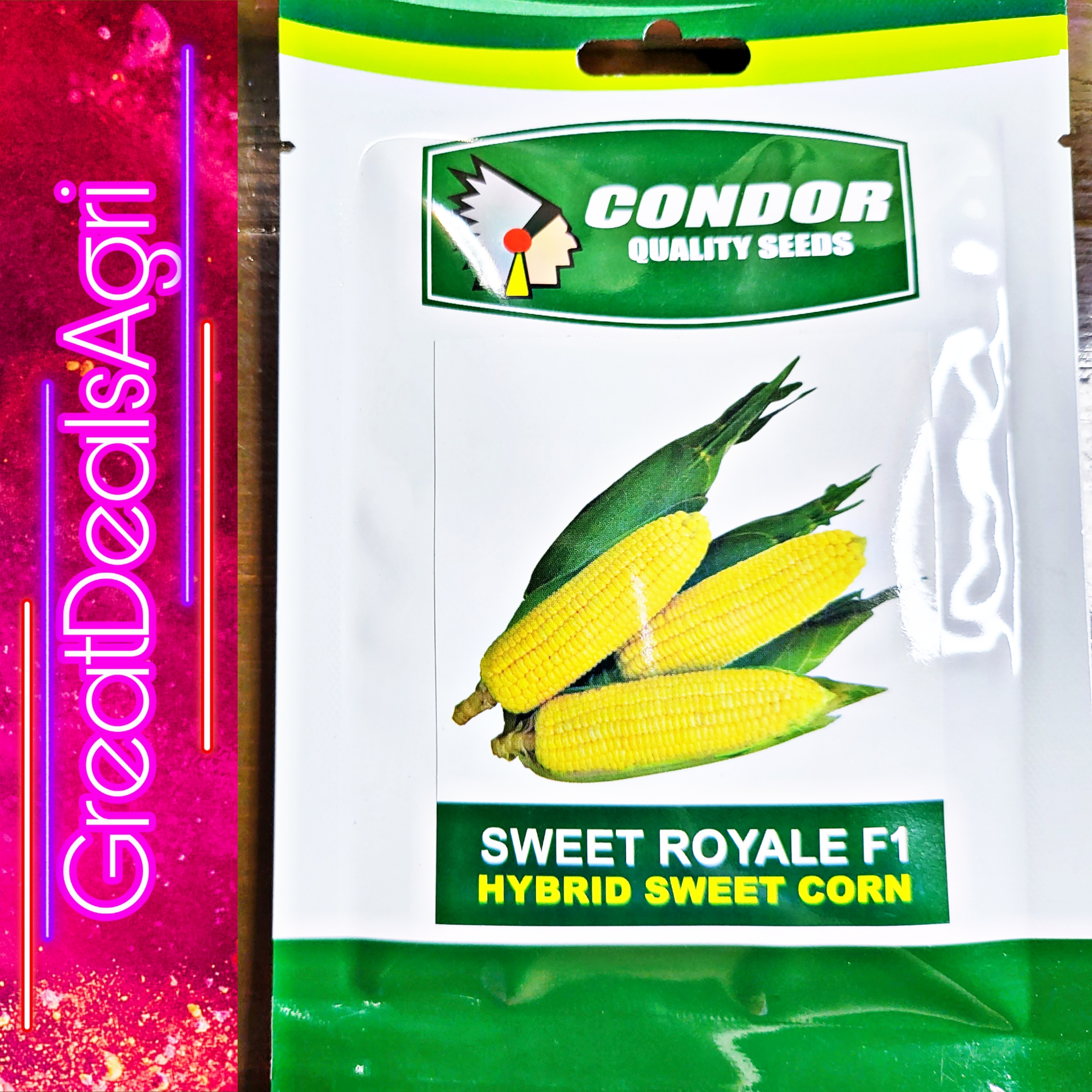 SWEET ROYALE F1 HYBRID SWEET CORN SEEDS (8 GRAMS) CONDOR SEEDS | Lazada PH