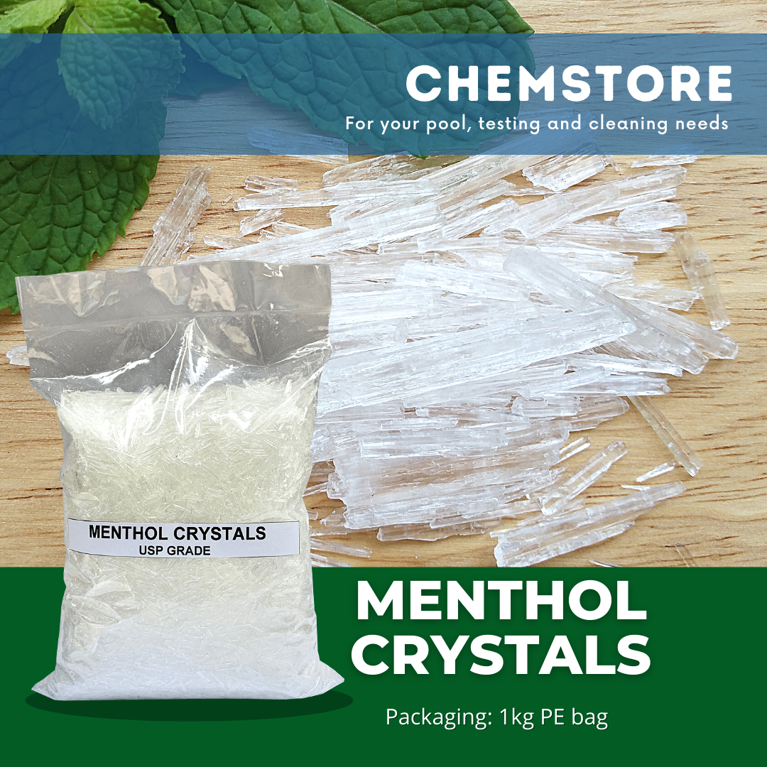 Menthol Crystals Mint USP Grade Approx 1 kilo Chemstore | Lazada PH