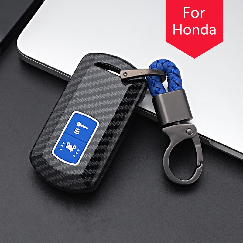 XINFAN Ready Stock Carbon Fiber Honda Remote Key Cover Honda Click ...