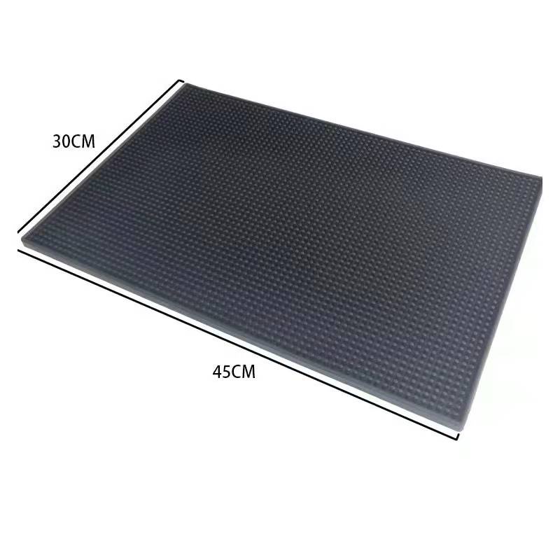 Rubber Bar Mat Coffee Maker Countertop Spill Mats Bar Service Mat Dish ...