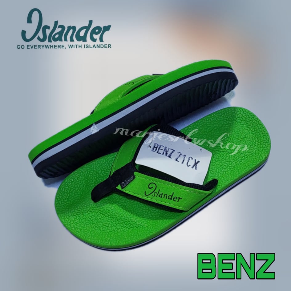 Islander Slippers for kids BENZ (Green) | Lazada PH