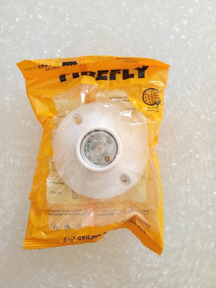 Ceiling Receptacle Bulb Holder (Bukilya) 3-1/2 Inch | Lazada PH