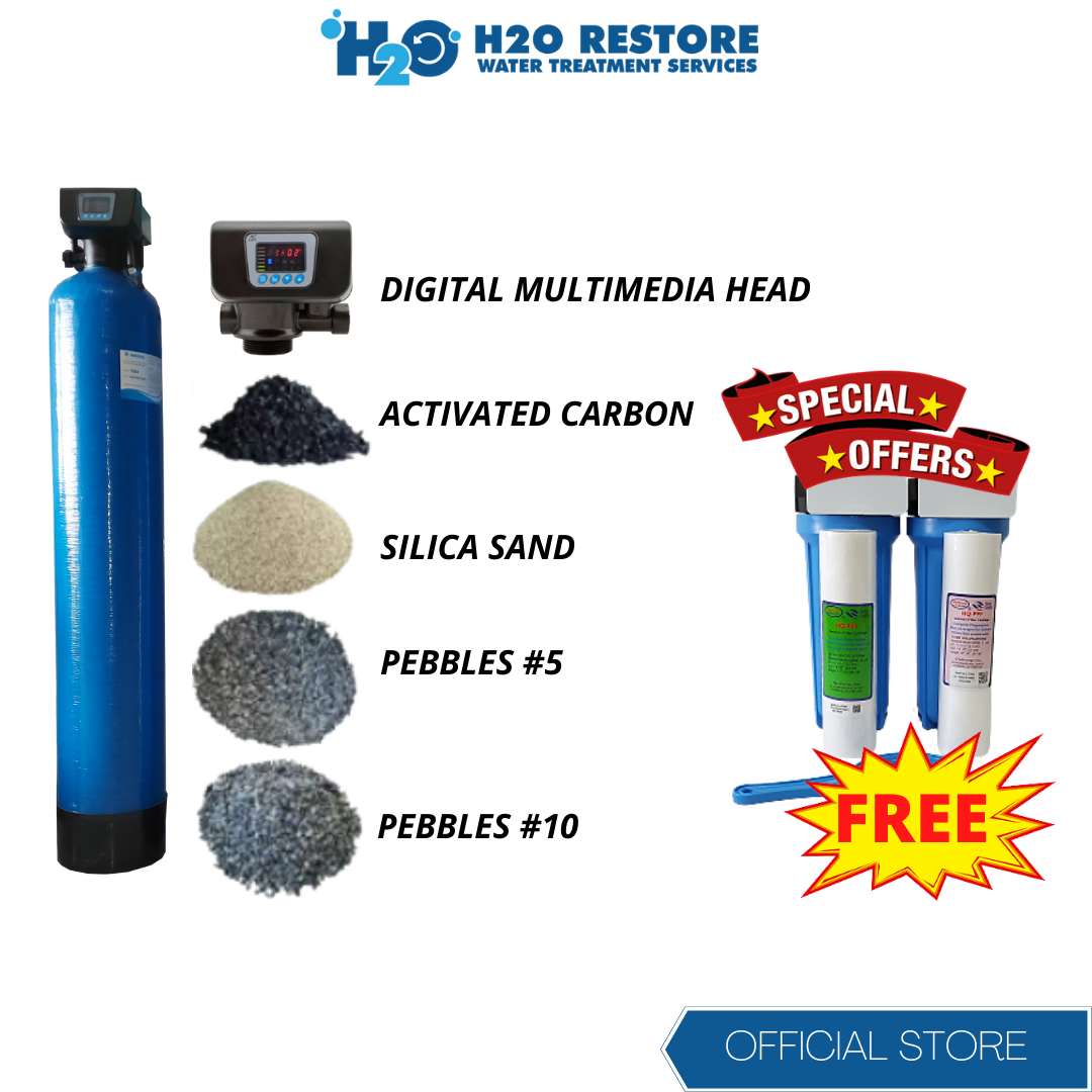 FRP Activated Carbon 10 x 54 with Digital Head FREE 2 Stages 10 inch ...